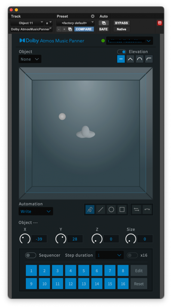 Dolby Atmos Music Panner アップデート情報 - ROCK ON PRO