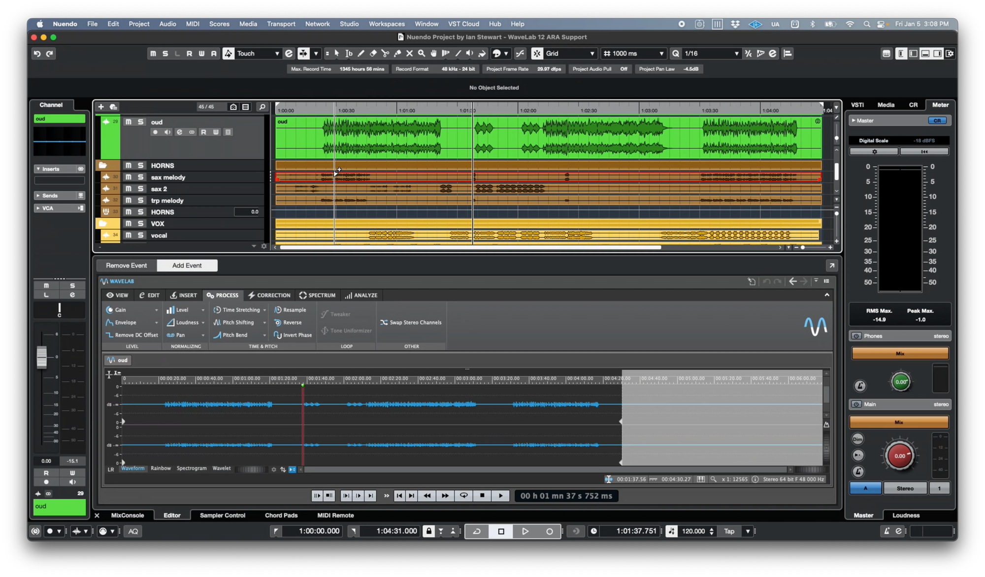 WaveLab 12がリリース！ARA対応で他DAWでも使用が可能に！ - ROCK ON PRO